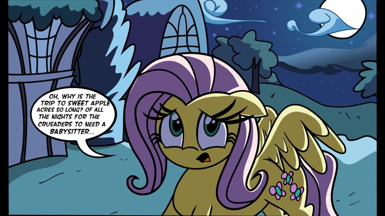 MLP Comic Dub - A Nightmare Night on Hay Street the 13th - YouTube