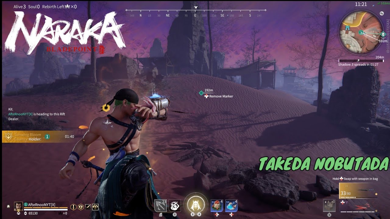 NARAKA: Bladepoint Pro Takeda Nobutada SEA Solo Gameplay #243 - YouTube