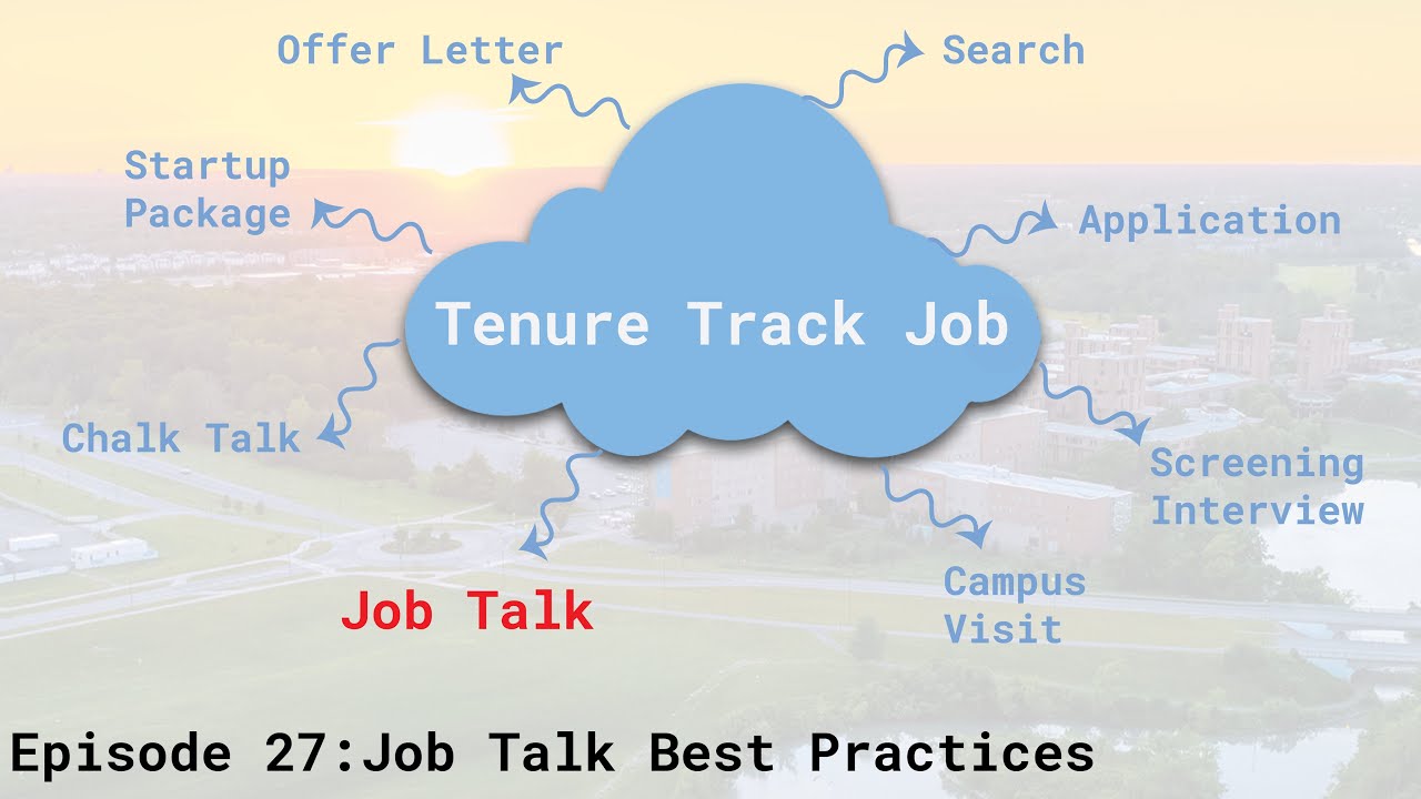 027 TT Faculty Job Talk Best Practices - YouTube