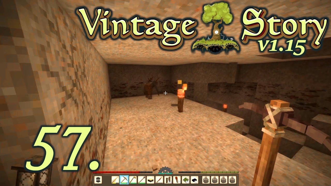 Mining Iron Ore In The Rust World - Let's Play Vintage Story 1.15 Part ...