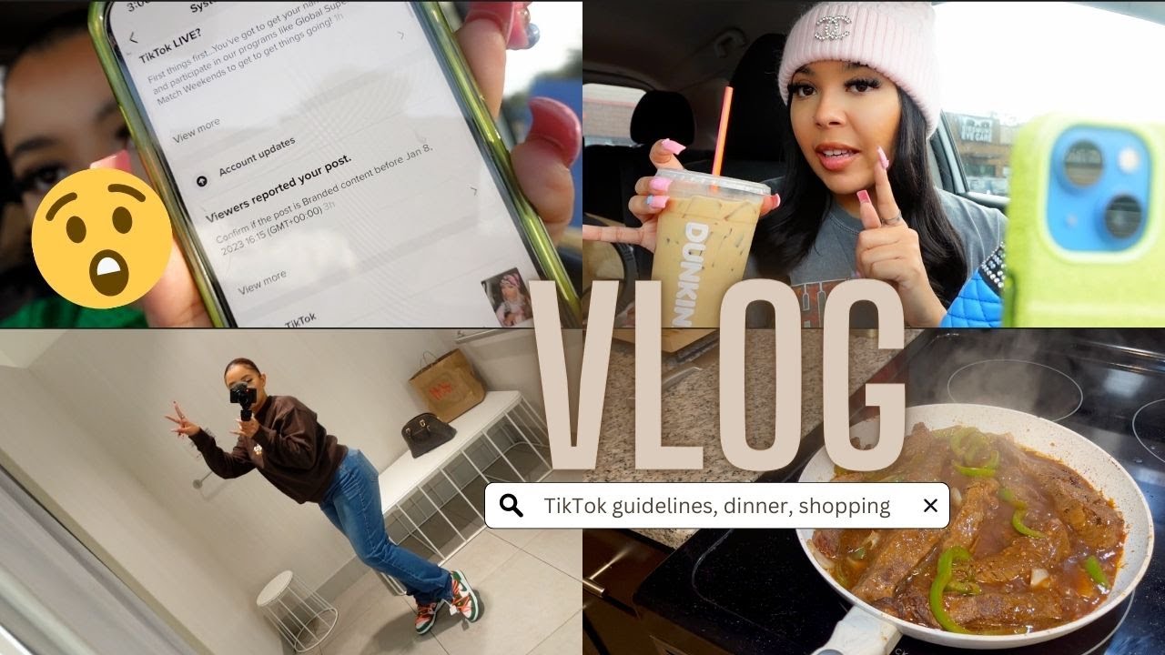 VLOG: LAST WEEK BEFORE SCHOOL | TIKTOK DRAMA | SHOPPING | COOKING ...