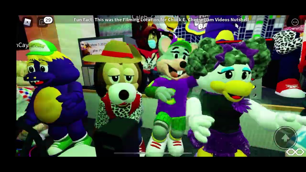 Chuck E. Cheese San Bernardino, CA Roblox Summer of Fun Live Show ...