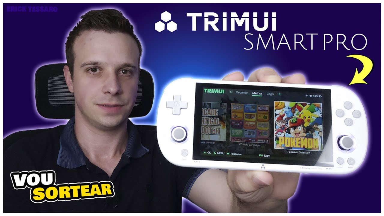 CONSOLE PORTÁTIL TRIMUI SMART PRO O MAIS BARATO DO ALIEXPRESS! - YouTube