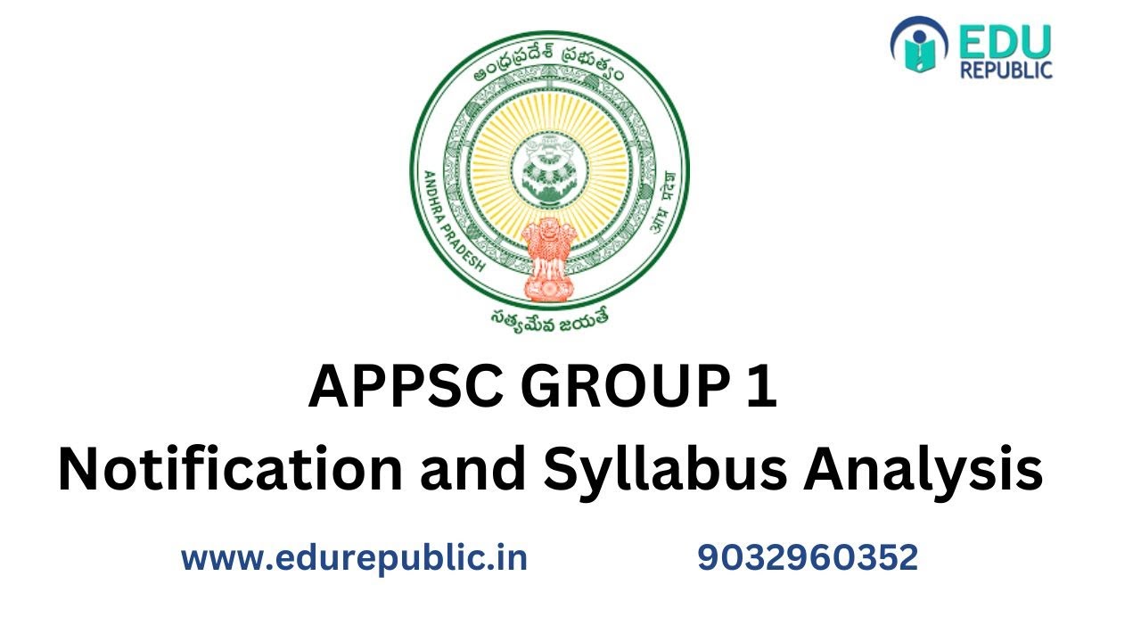 APPSC GROUP - 1 NOTIFICATION|తెలుగు మీడియం|#appsc #group1exam # ...