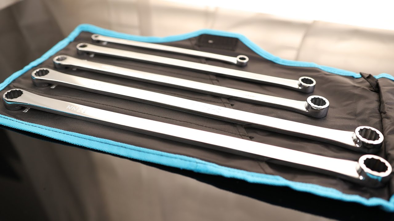 DURATECH 5 Piece Extra Long Wrench Set - YouTube