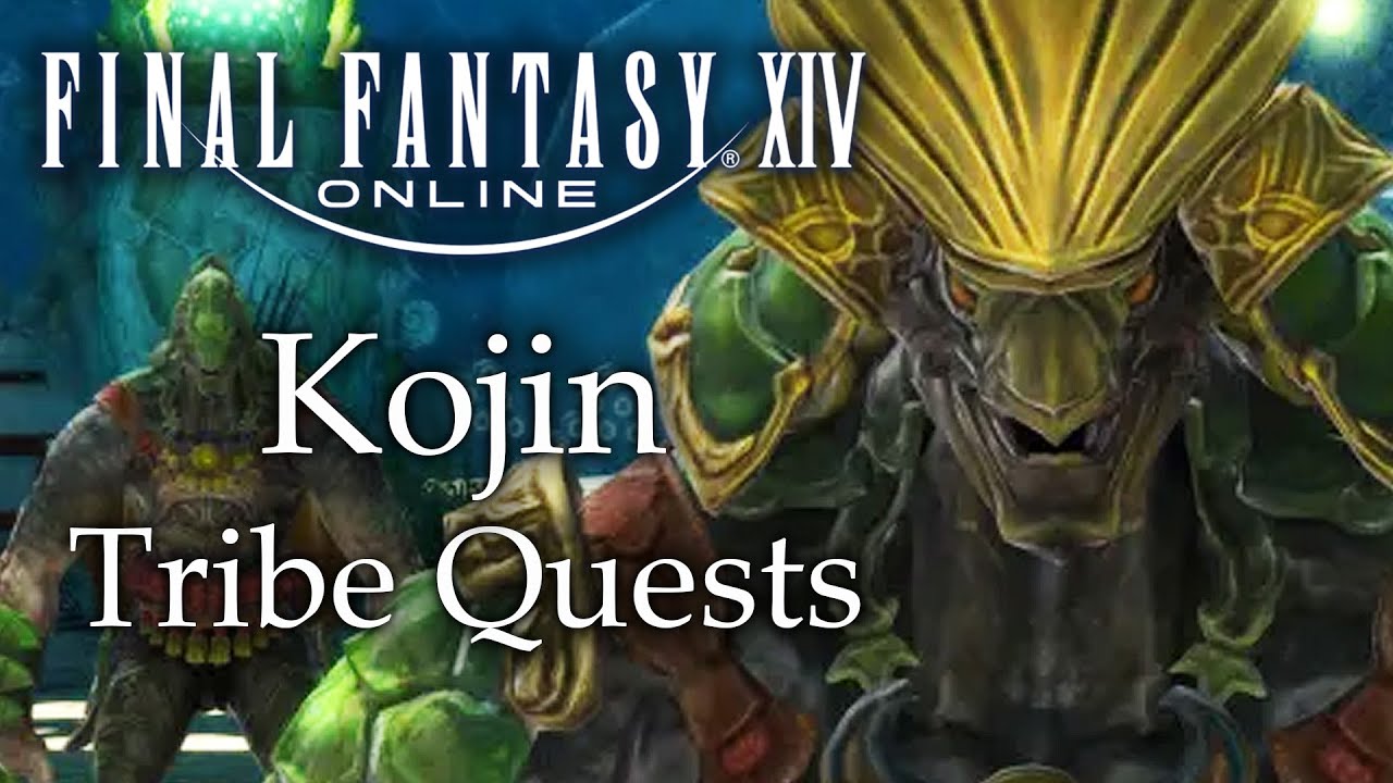 All Kojin Tribe Main Quests & Cutscenes! ~Final Fantasy XIV: Stormblood ...