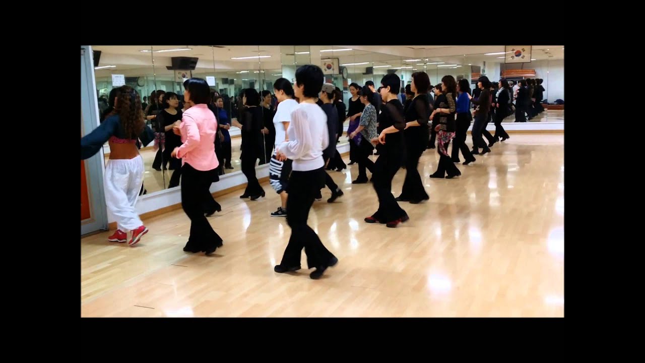 when my little girl is smiling Line Dance - YouTube