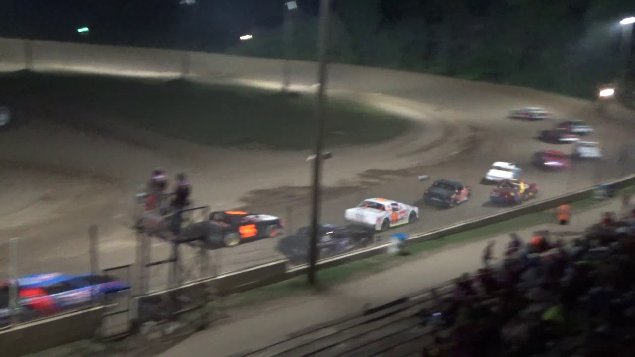 Street Stock Feature Race at Crystal Motor Speedway on 07-03-2018 ...