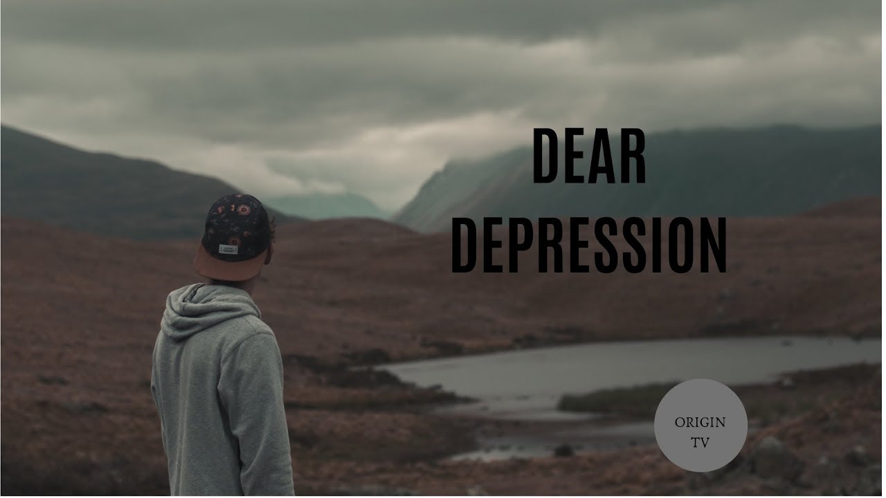 dear depression || spoken word (lyrics video) - YouTube