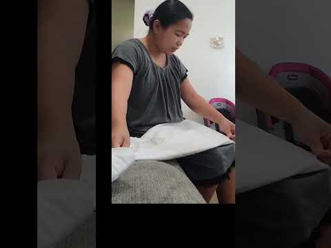 Folding our clothes | Full-time mother 