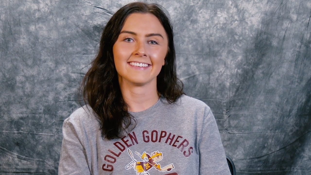 Gopher Women's Hockey Meet The Newcomers | Taylor Stewart - YouTube