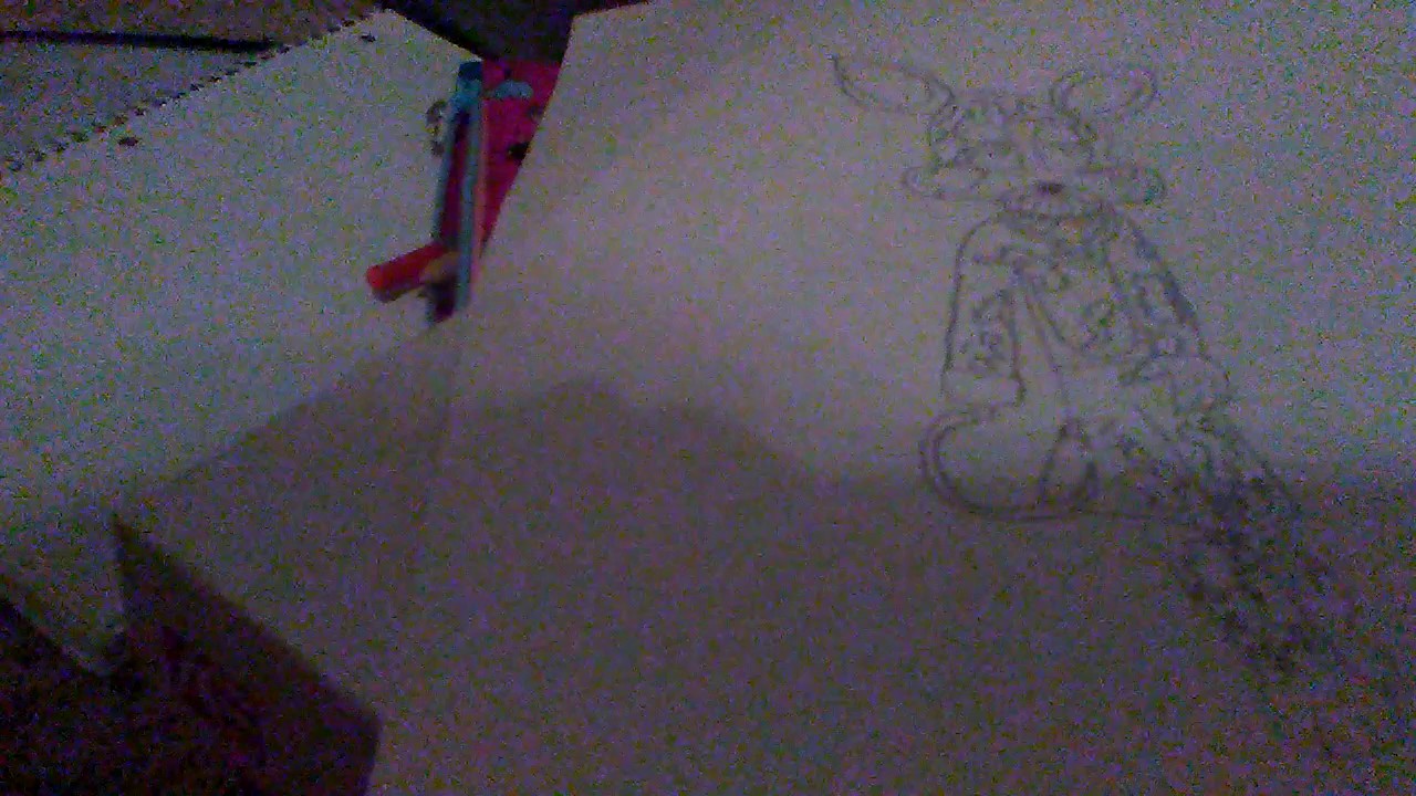 I made a nightmare foxy drawing - YouTube