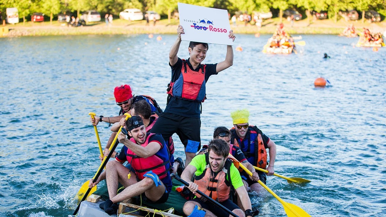 The Great F1 Raft Race 2018 - YouTube