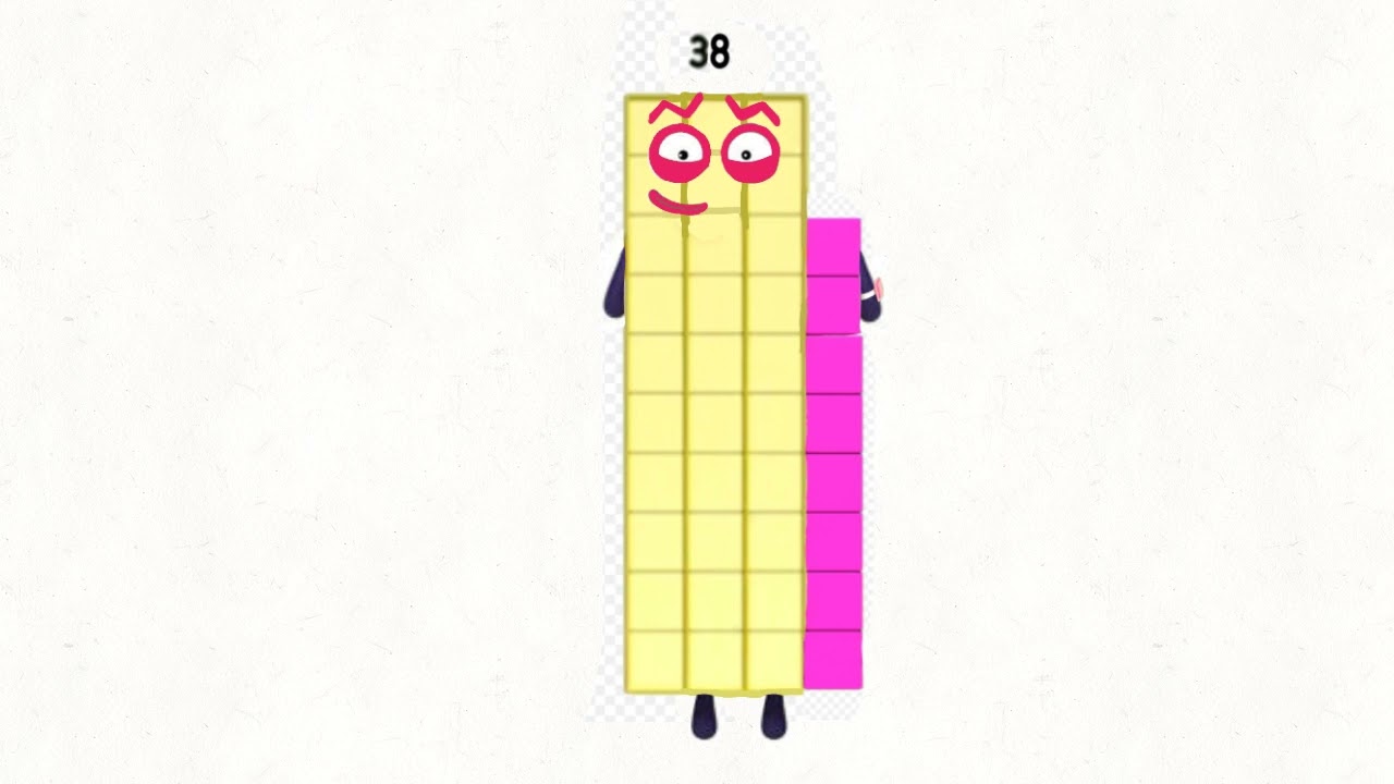 Me fanmade numberblocks 38 it's here! - YouTube