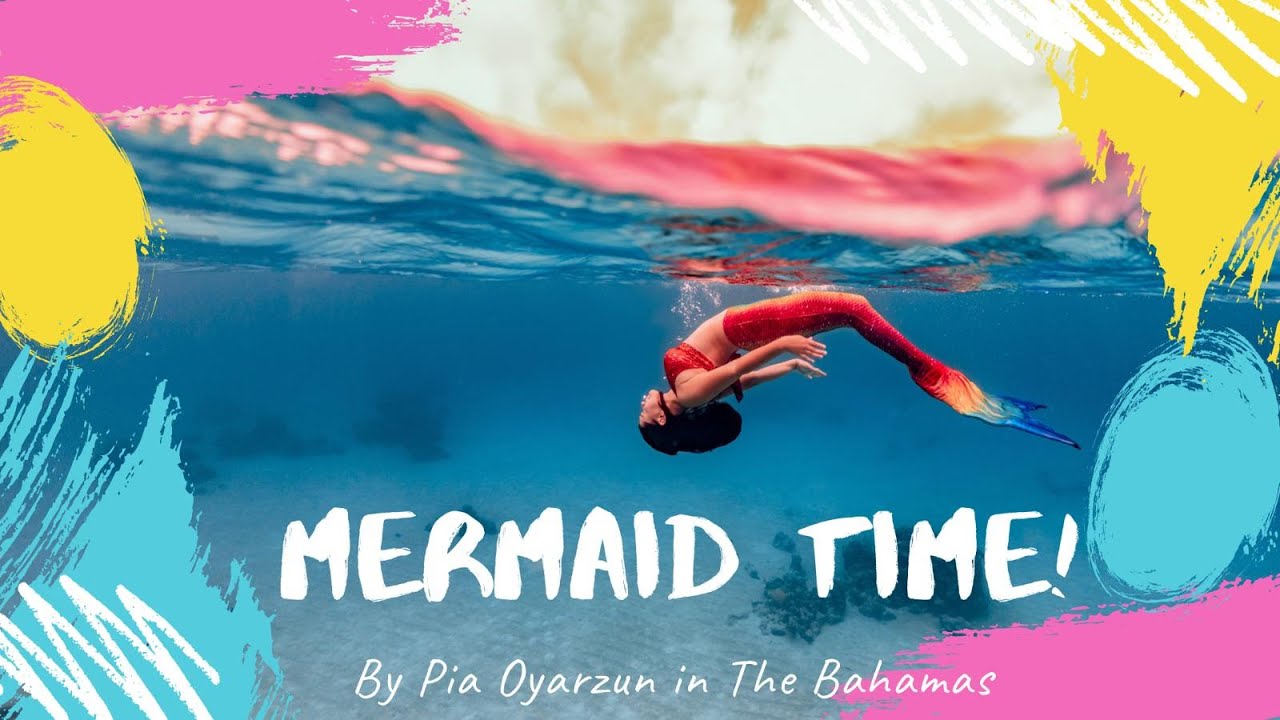 Mermaid experience Bahamas - YouTube