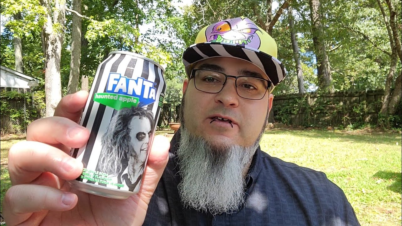Fanta - Haunted Apple Beetlejuice Soda Review - YouTube