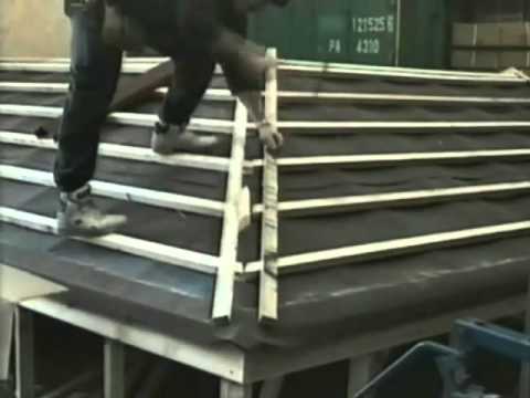Lightweight Roof Tile Installation - Hips, Install Hip Cap - YouTube