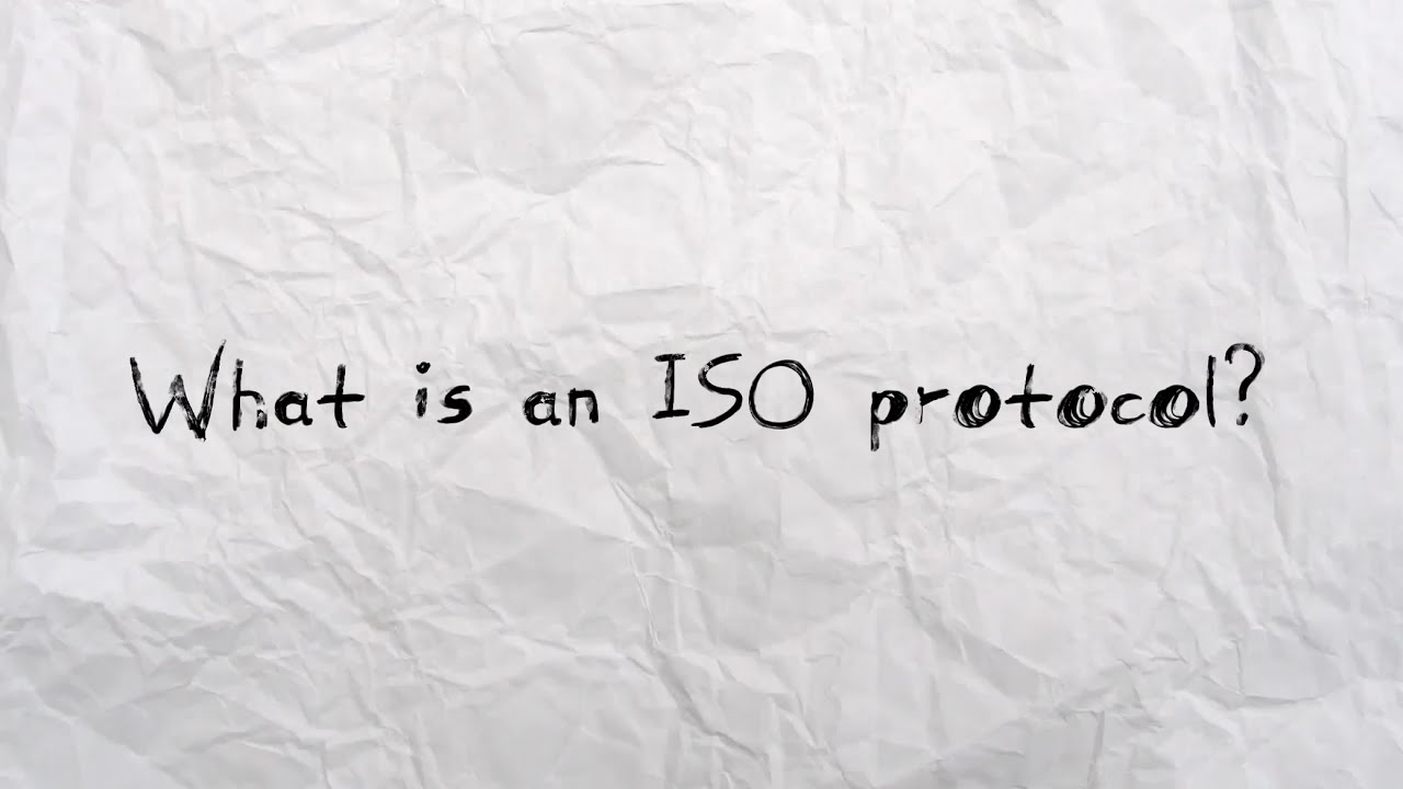 What is an ISO Protocol? - By Quorum Prosthetics - YouTube