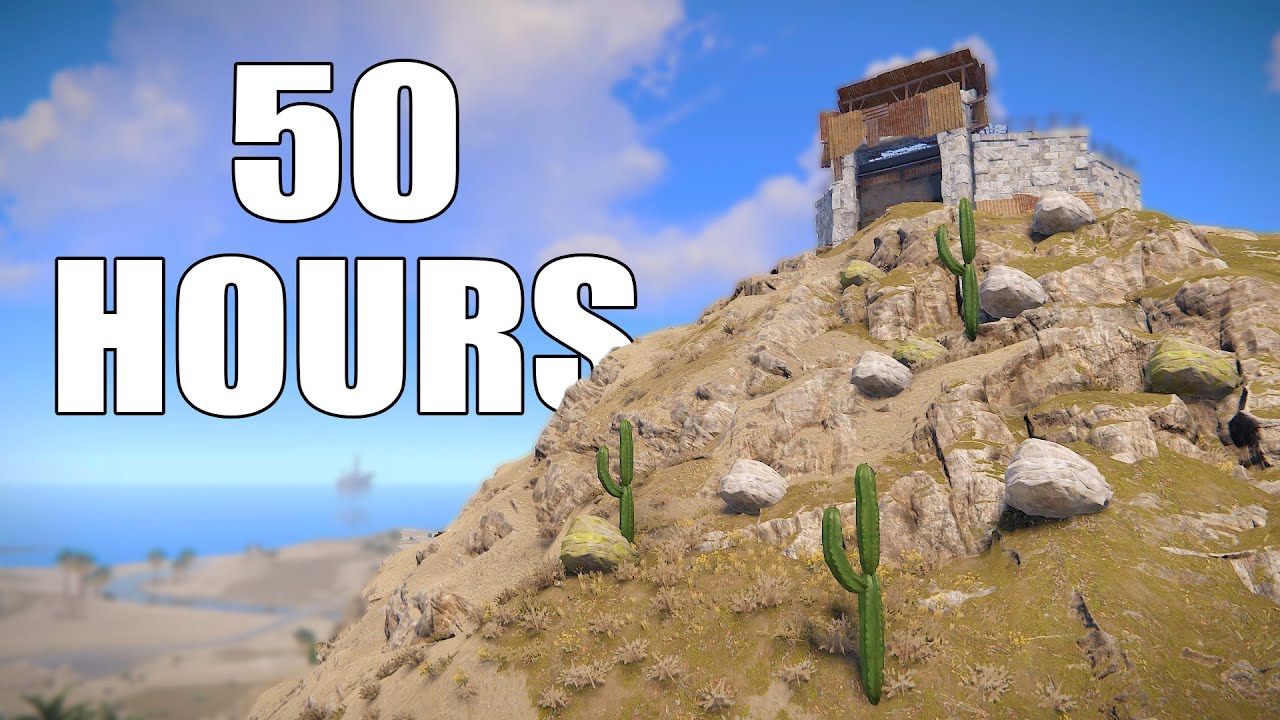 i lived on a mountain in rust for a week and this is what happened ...