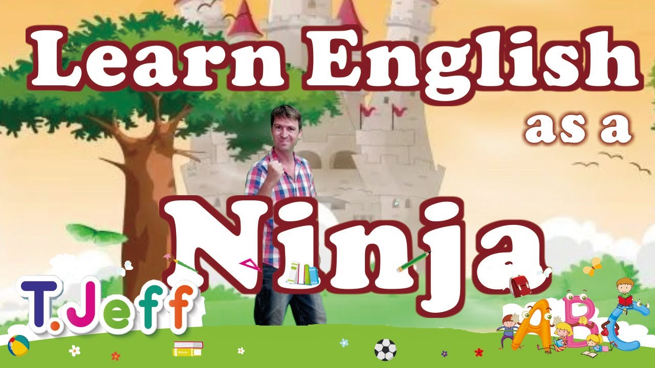 Be a ninja. Learn #english #childrensEnglish #esl #兒童英文 #子供の英語 #어린이영어 ...