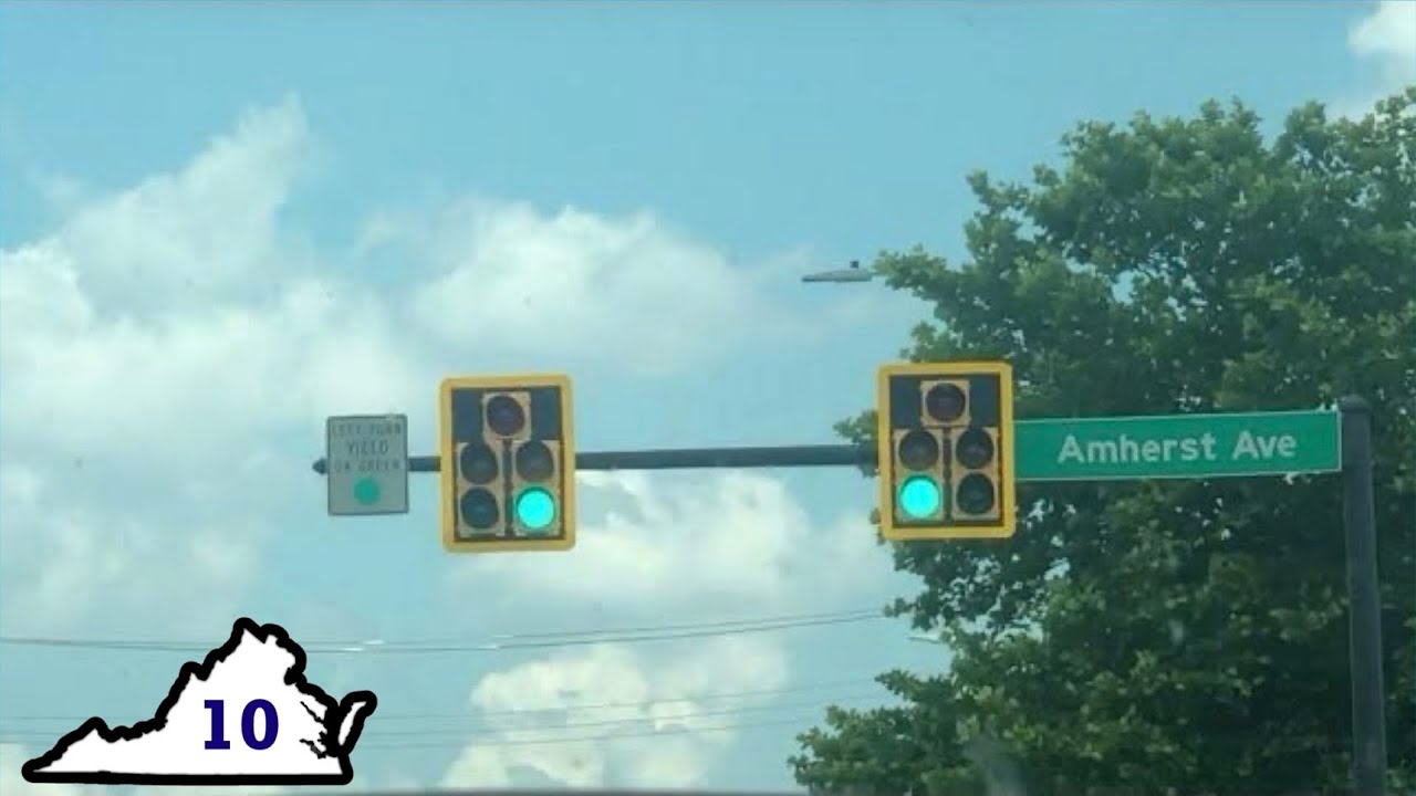 Virginia Traffic Lights 10 - YouTube
