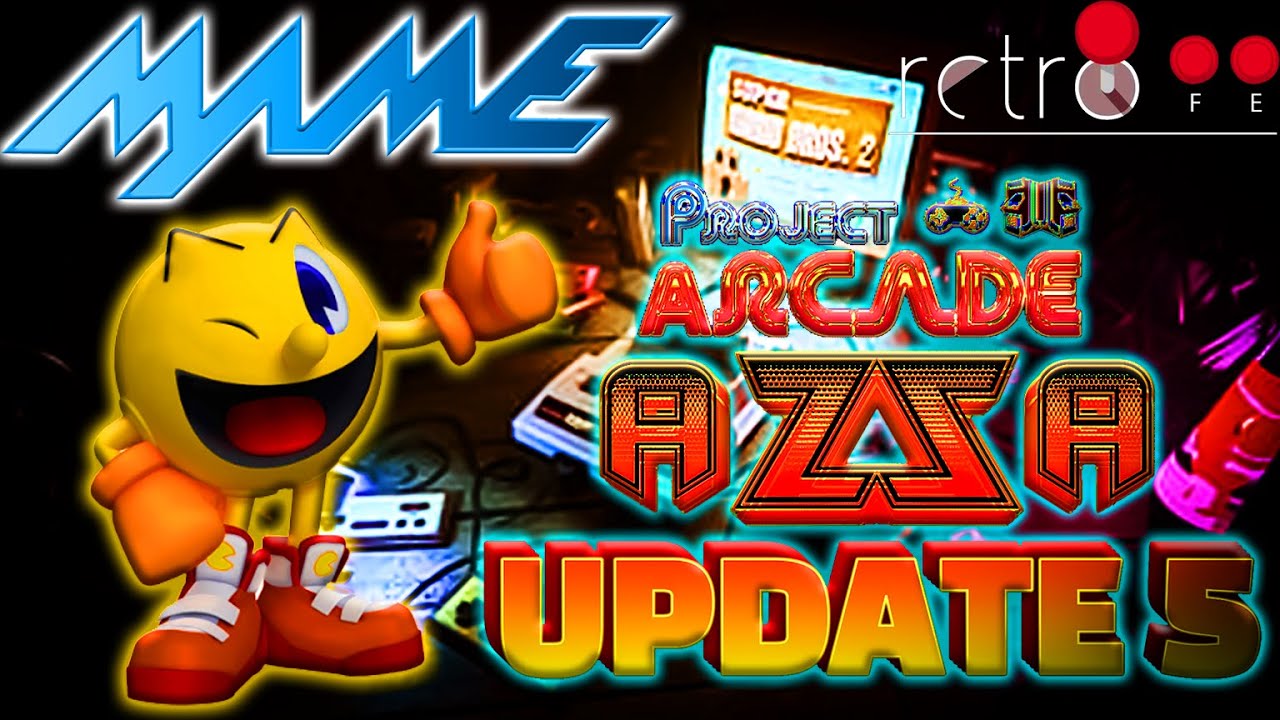 RETROFE | Project Arcade: Code Name AZZA | UPDATE5 DEMO - YouTube