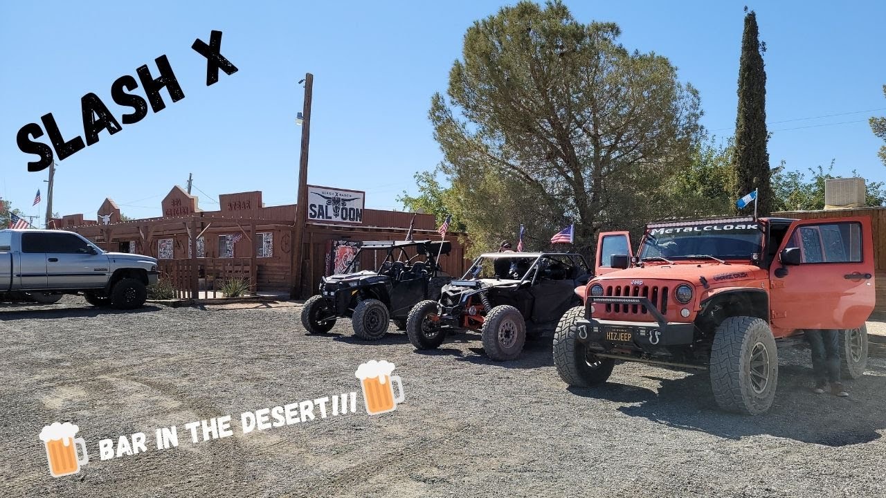 Desert Bar!! Trail Ride to Slash X Cafe Barstow California #trail #sxs ...