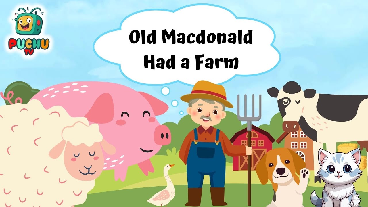 Old MacDonald Had a Farm Song | Nursery Rhymes & Kids Songs - YouTube