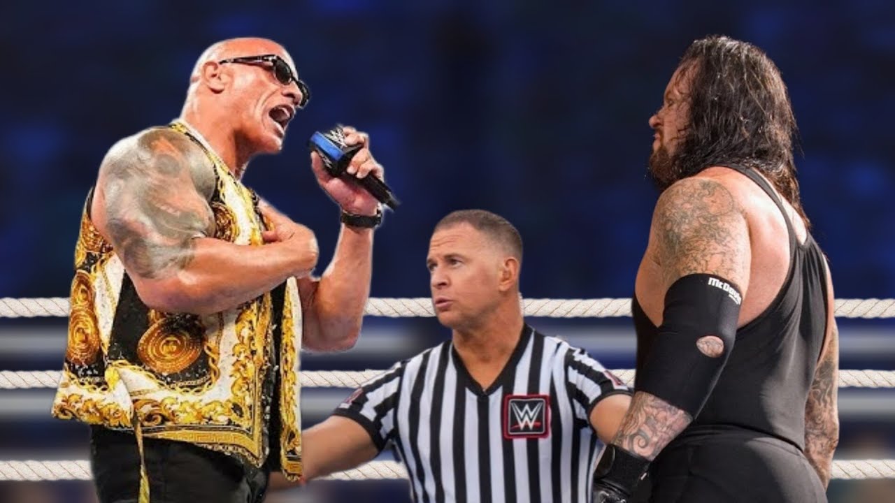 WWE RAW LIVE FULL MATCH - The Undertaker VS The Rock !! - YouTube