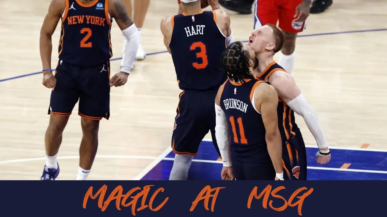 Knicks Produce Magic In Game 2! - YouTube