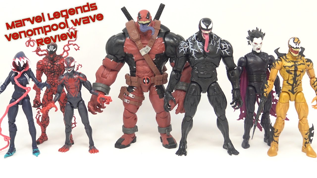 Marvel Legends Venompool Wave Review - YouTube