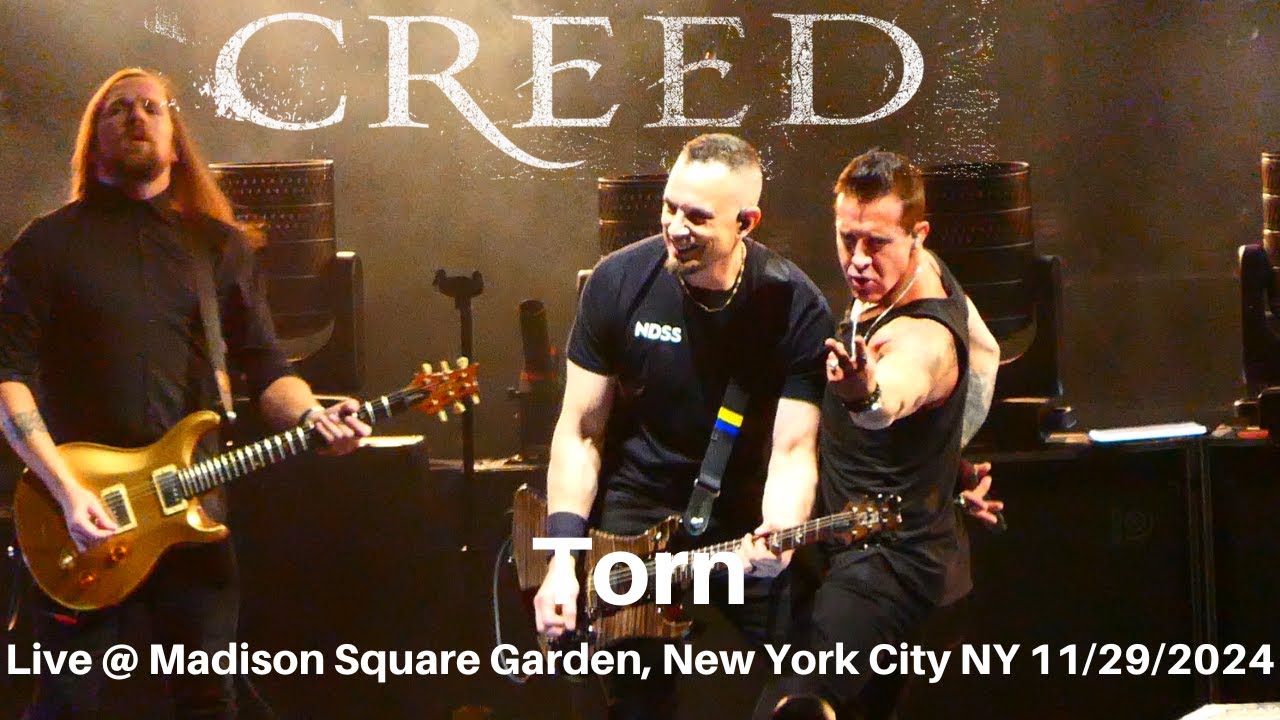 Creed - Torn LIVE @ Sold Out Madison Square Garden New York City NY 11 ...