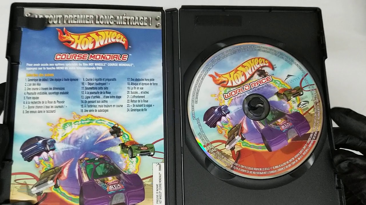 Hot Wheels: World Race DVD COVER CD Artwork HD UNBOXING lyrics Booklet ...