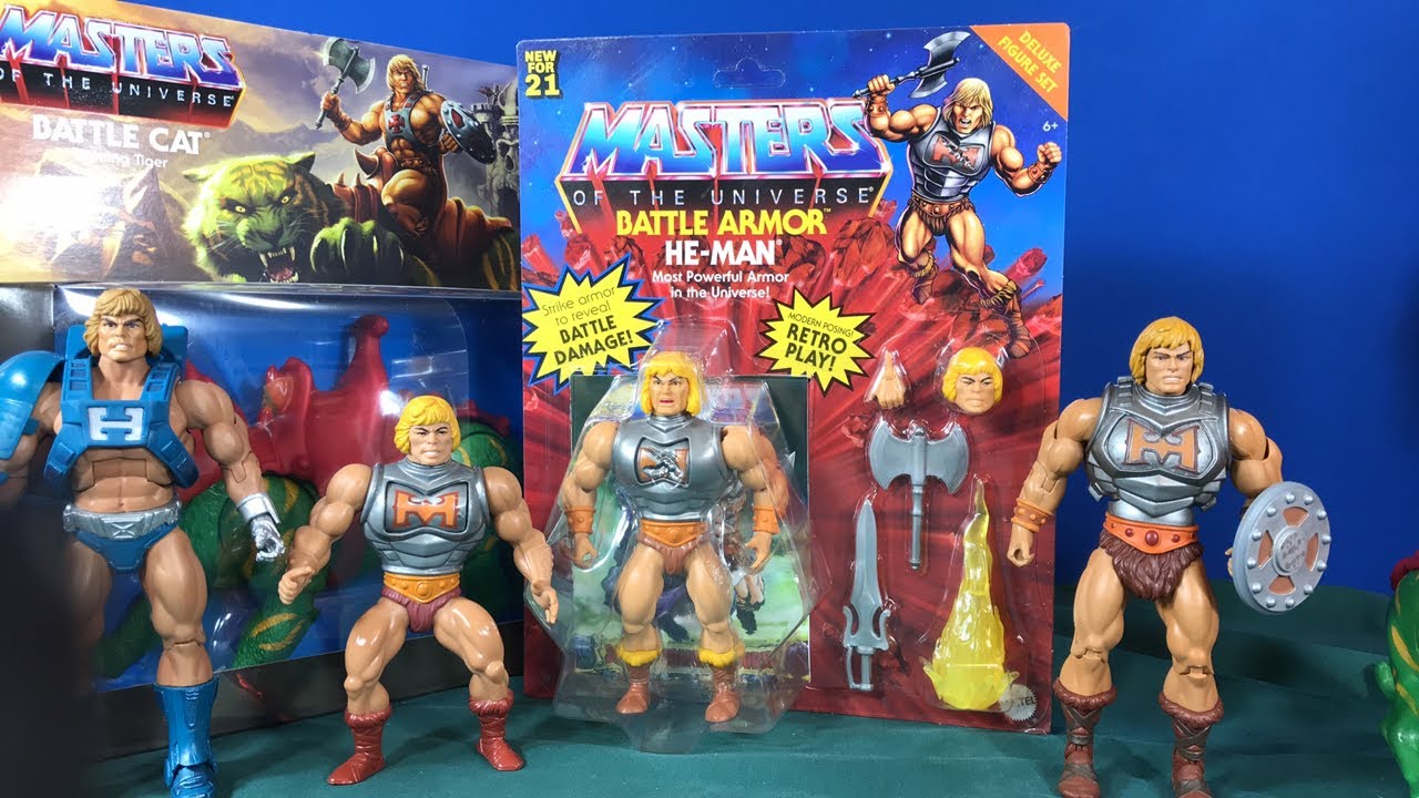 Battle Armor He-Man review origins figure - and how to make a custom 80 ...