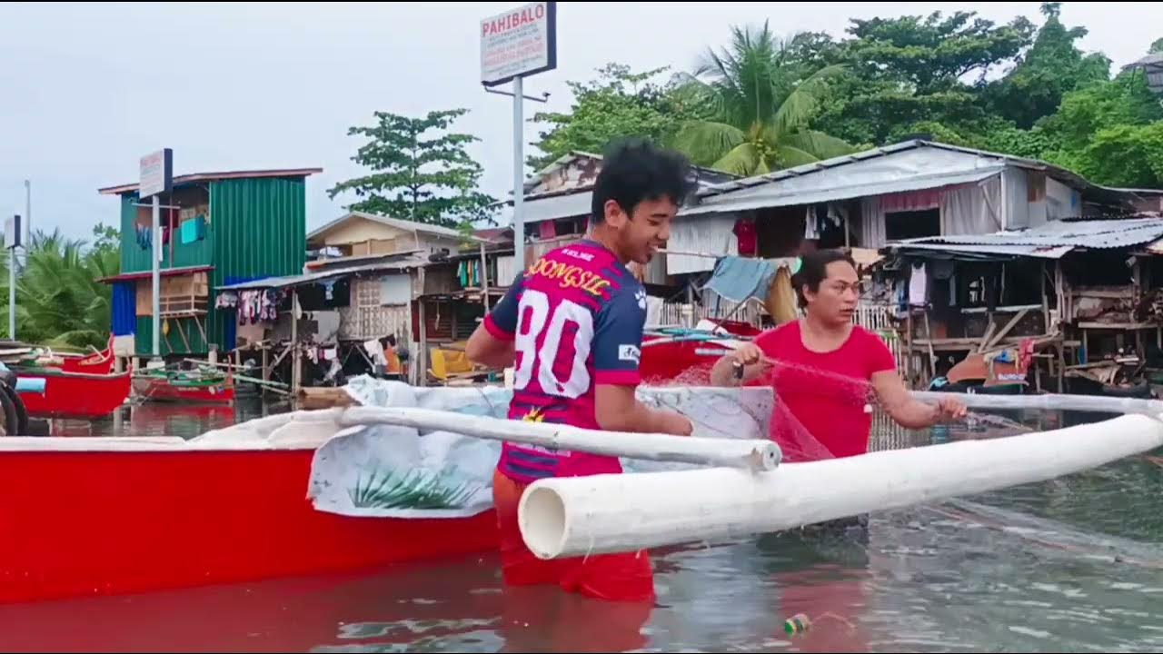 Im Back to Doing Vlog. ayun mga Manay nag ayos kami sa lambat ni mami Glo. #Me Labz #lambat ...