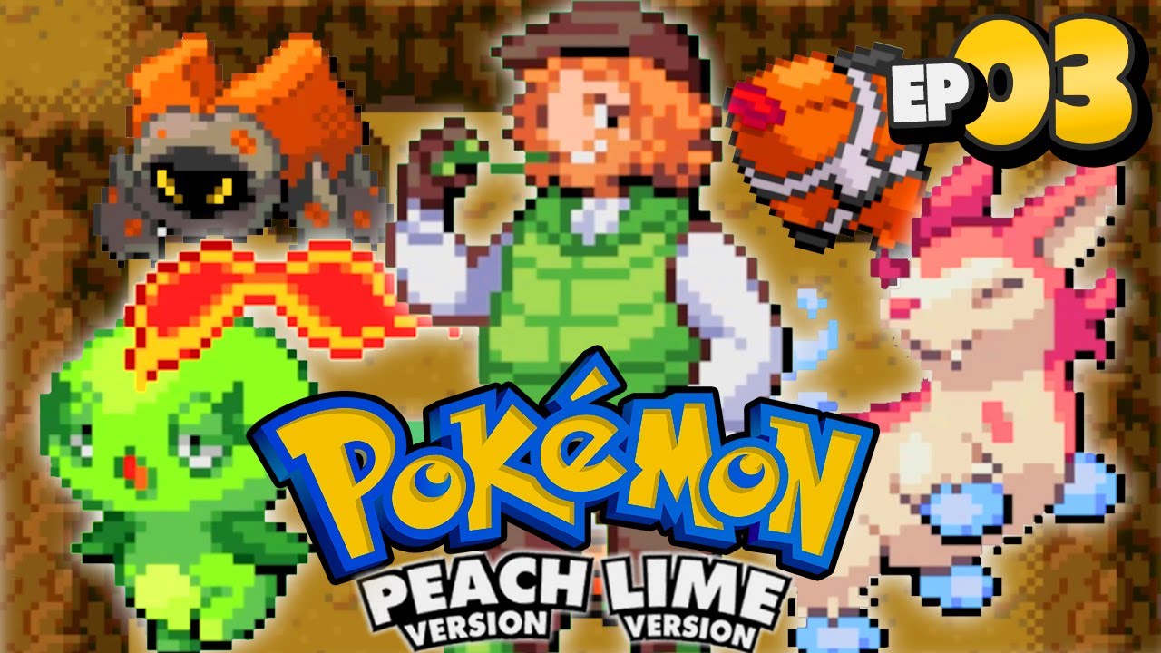 Pokemon Peach & Lime Part 3 TEAM HORIZON GBA Rom Hack Gameplay ...