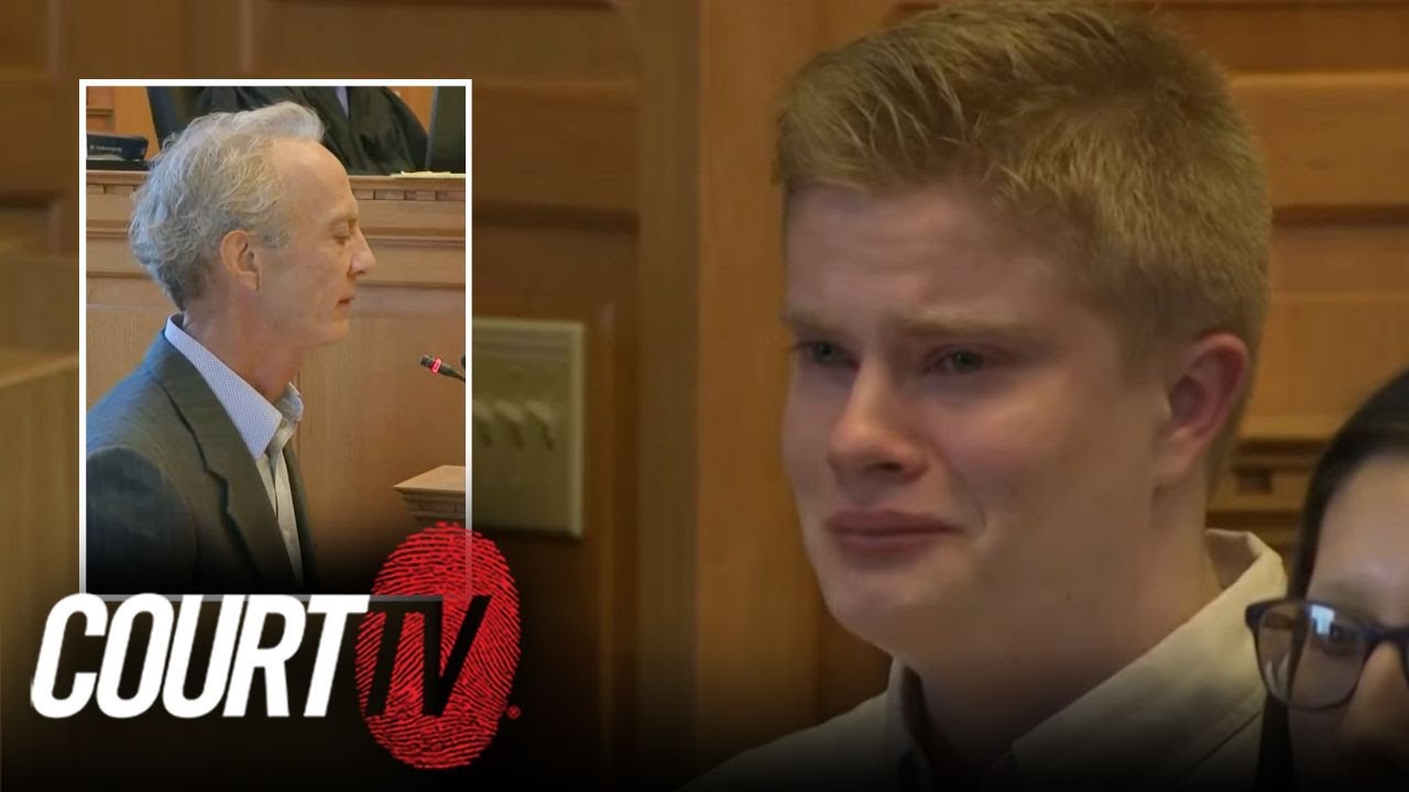 Jeremy Goodale's Father Sobs At Son's Sentencing Hearing - YouTube