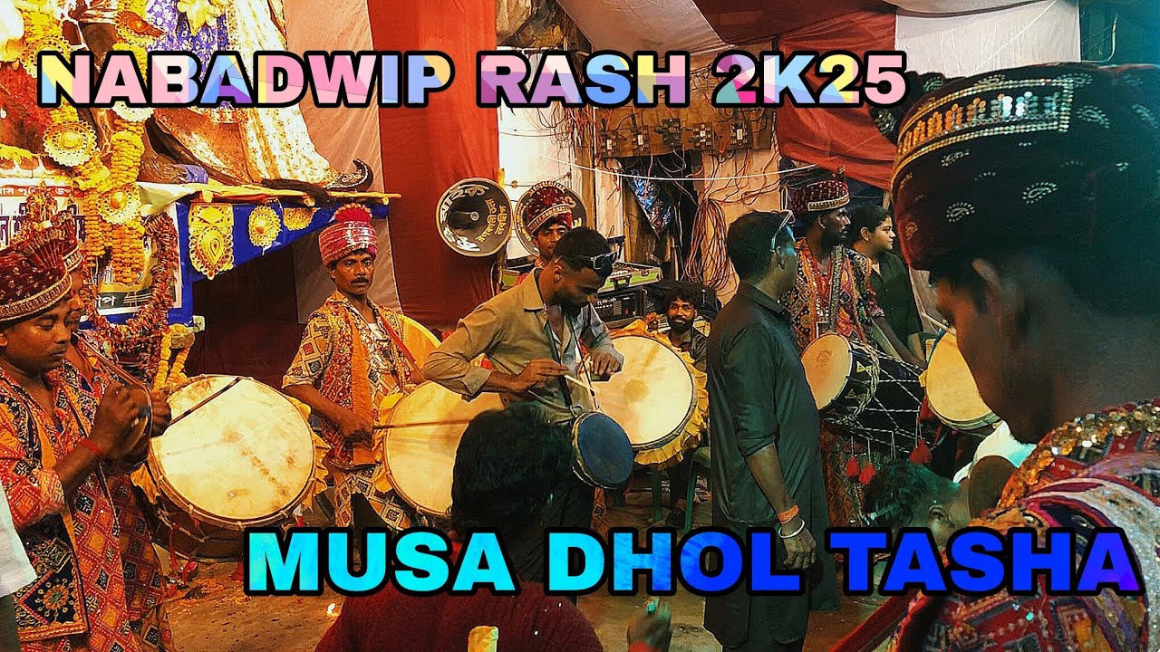 Musa Dhol Tasha Spreads Festive Energy @ Royal Society On The Special ...
