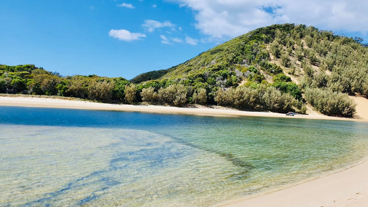 Inskip point, MV Natone camping ground, Double island point, Rainbow ...