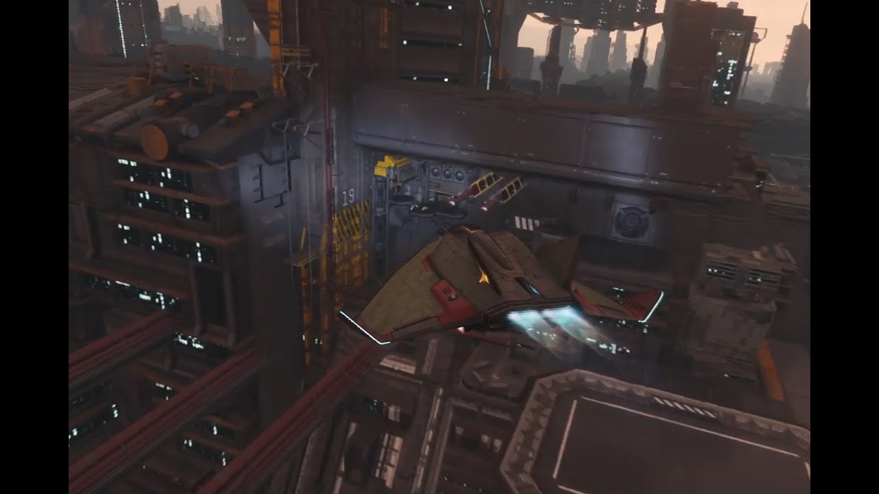 Star Citizen - Box Delivery at Lorville - YouTube
