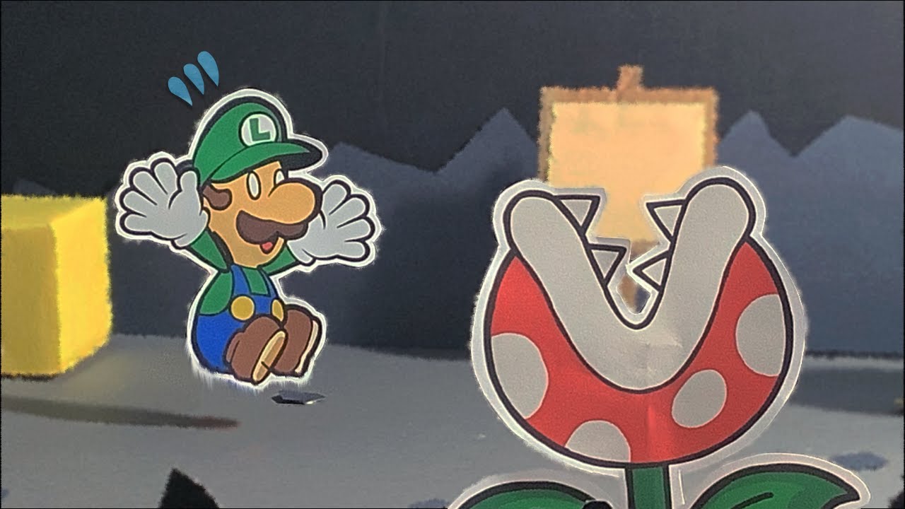 Appaling Piranha Plants! | Paper Mario Stop-Motion - YouTube