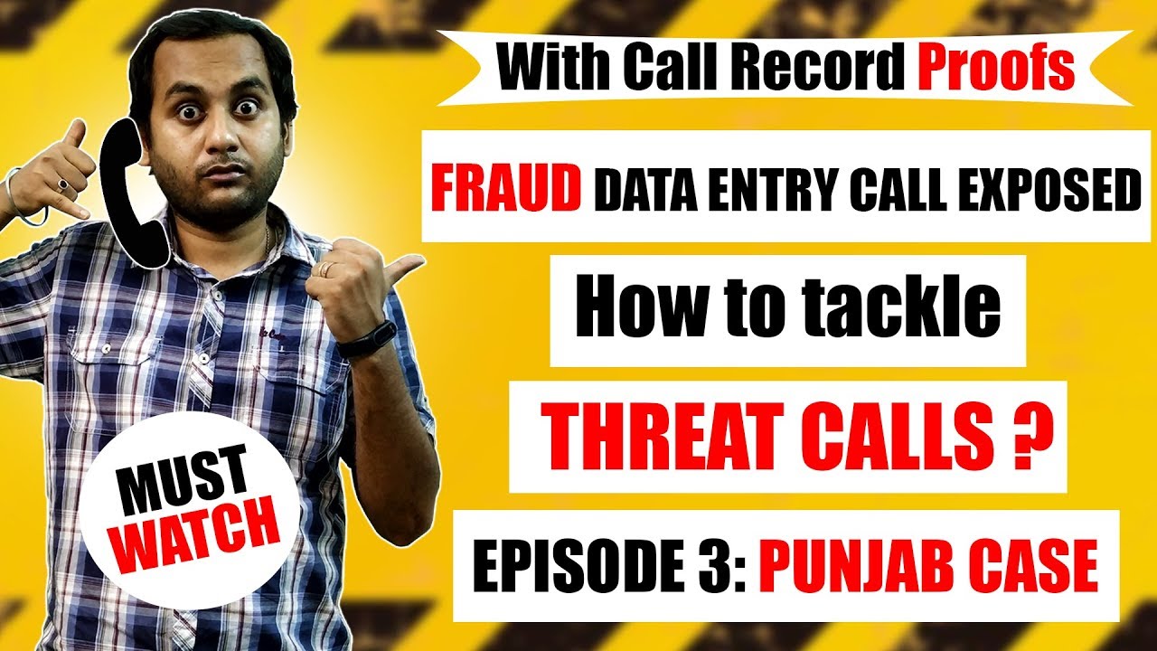 Fraud Data Entry & Typing Jobs Call Exposed | How to tackle threat ...
