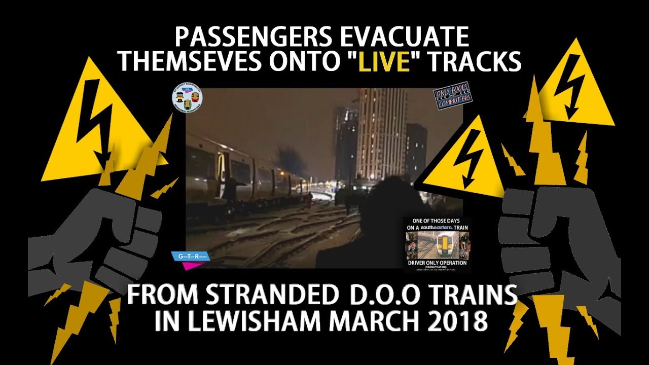 Passengers Evacuate Themselves Onto Live Tracks From Stranded DOO ...