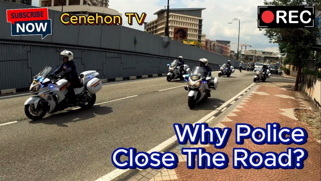 #86 Why Police Close The Road During Peak Hours - YouTube