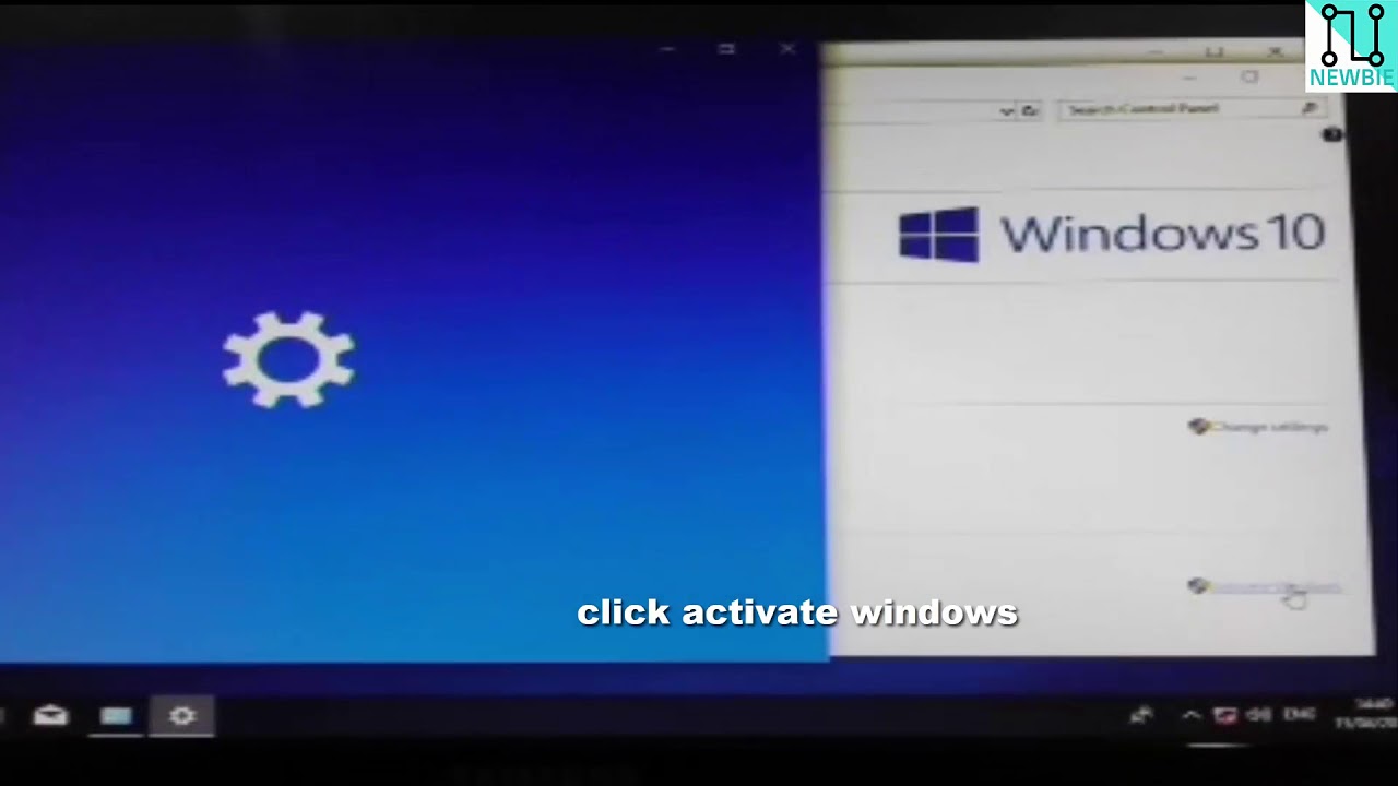 How to change And Activation the product key on Windows 10 - YouTube
