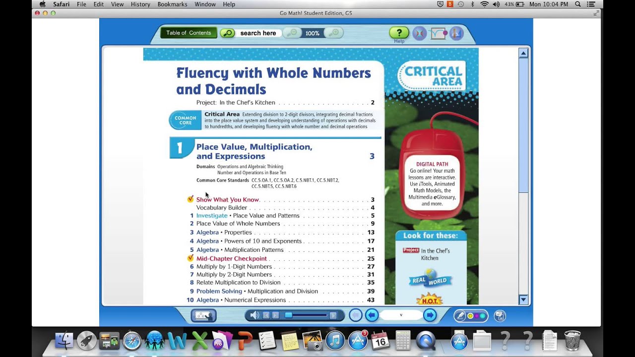 Go Math Login & Preview by Steve Tabbah - YouTube