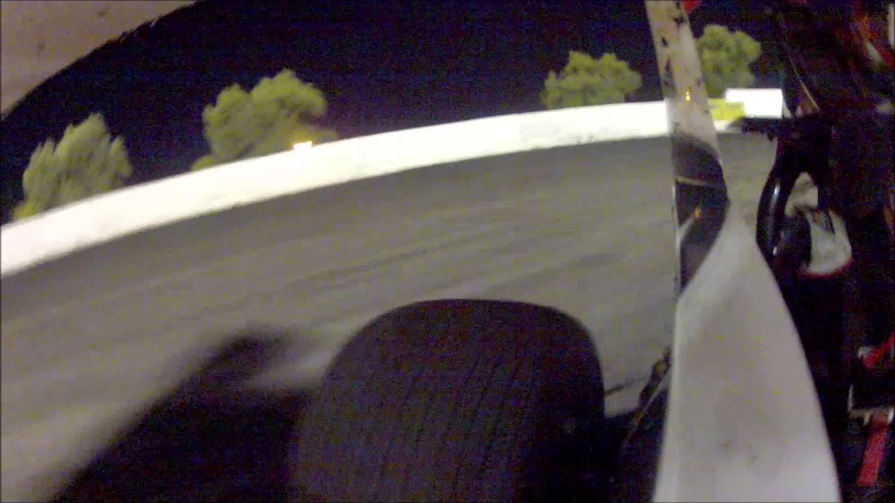 Alissa Geving In Car Petaluma Speedway 360 Sprint Car Main Event July ...