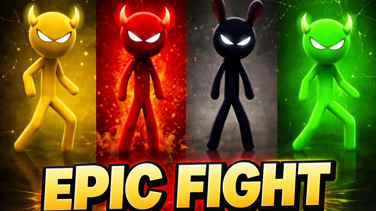 Epic Stickman Fight Animation – Full Battle Movie | Ultimate Stickman ...