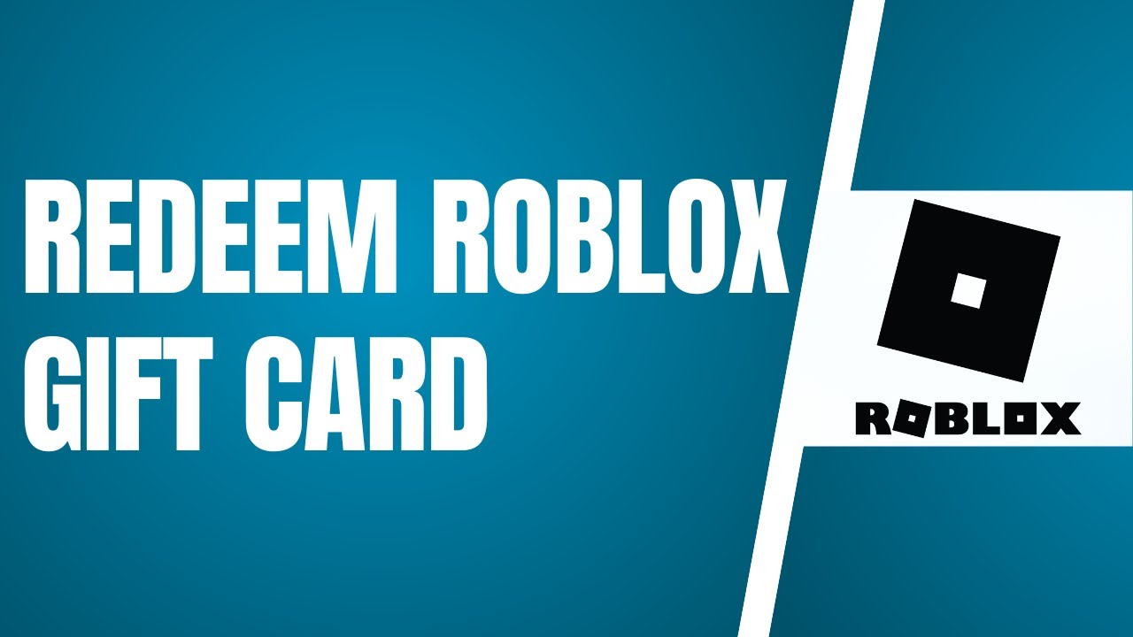 How To Redeem Roblox Gift Card (Full Tutorial) - YouTube