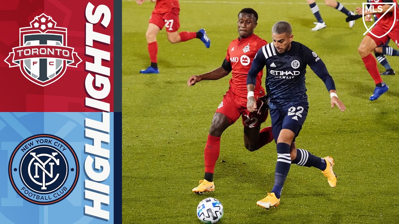 Toronto FC vs New York City FC | October 28, 2020 | MLS Highlights ...